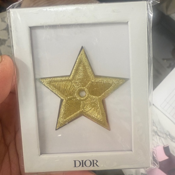 Dior | Accessories | Dior Gold Star Pin | Poshmark